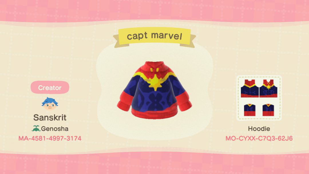 A Roundup Of The Awesome Marvel Designs For 'Animal Crossing: New ...